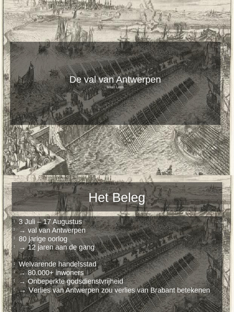 De Val Van Antwerpen | PDF