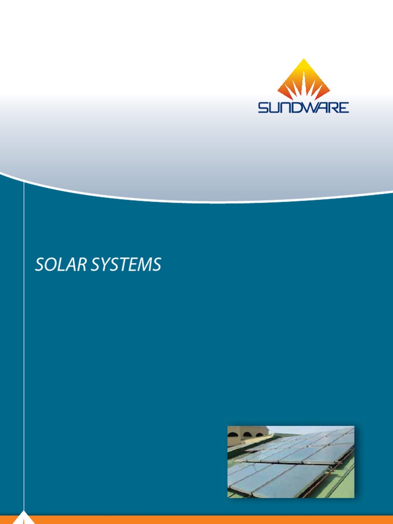 Syst EMS: Solar Systems | PDF | Sheet Metal | Valve
