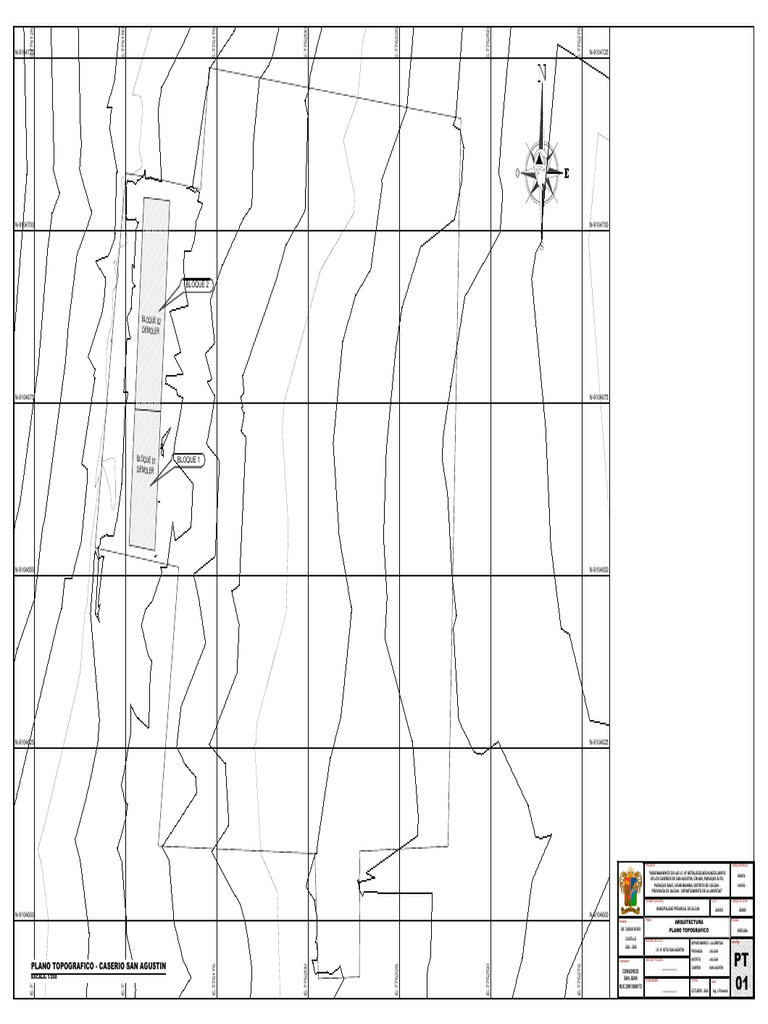 PT-01 PLANO TOPOGRAFICO SAN AGUSTIN-Layout1 | PDF