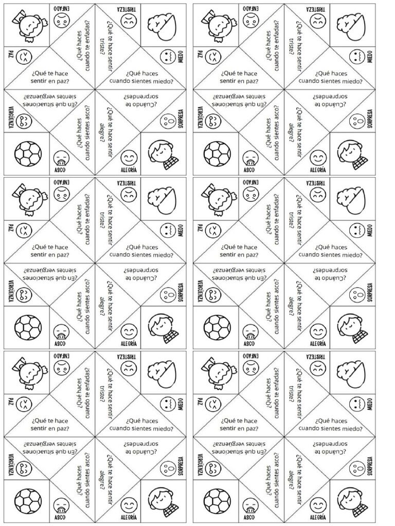 Comecocos Imprimir X4 | PDF