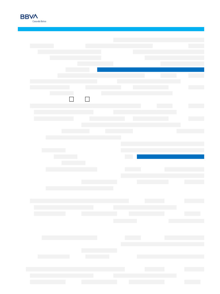 Formulario de Apertura de Cuenta BBVA | PDF | México | Bolsa