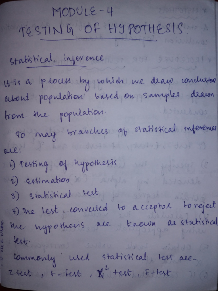 Sem 3 Stat Module 4 | PDF Sem 3 Stat Module 4 | PDF