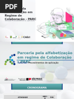 Acesso e Cadastro na Plataforma PARC | PDF