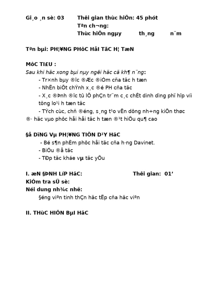 Giáo Án Lý Thuyết Tóc | PDF