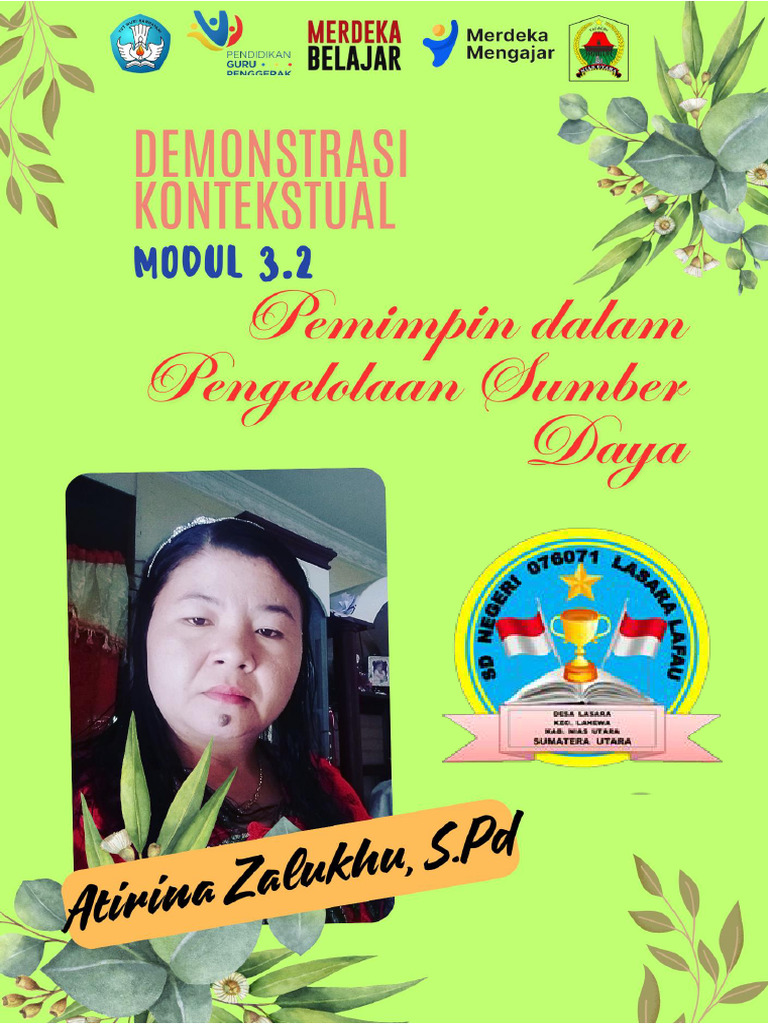 Demonstrasi Kontekstual Modul 3 2 1 | PDF | Pengembangan Diri