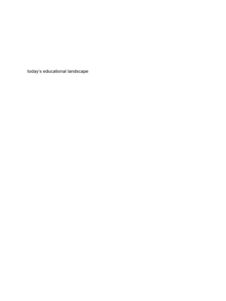 Foundations of Education Reflection | PDF | Inclusion (Education ...