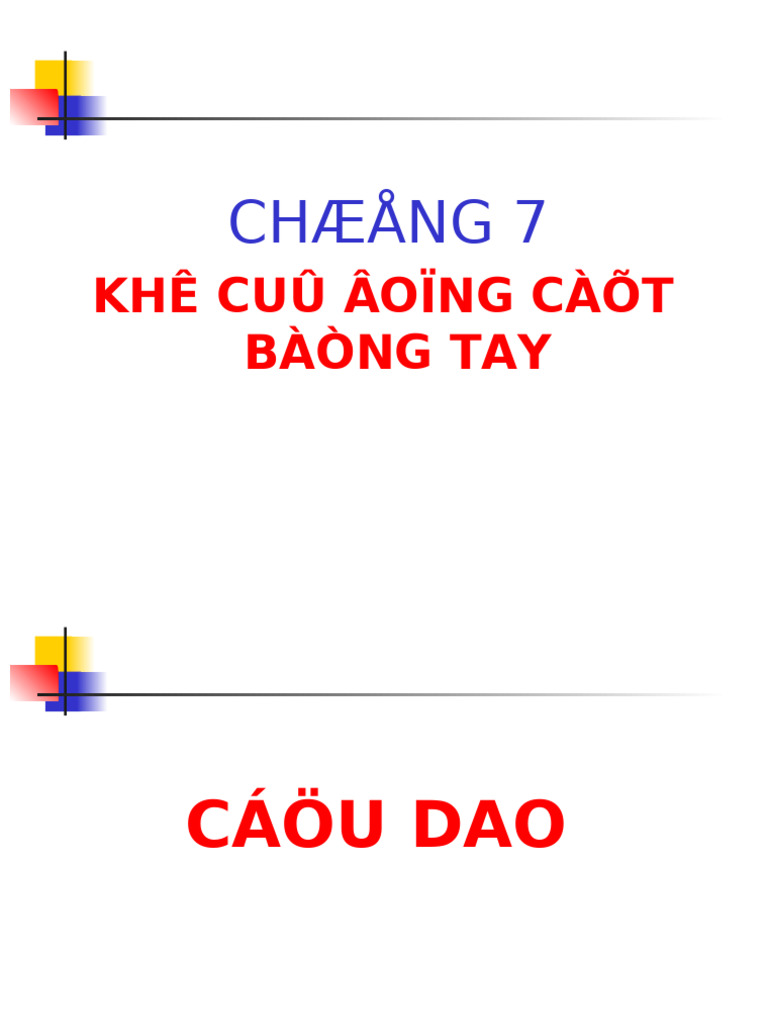 Khi-Cu-Dien Chuong7 | PDF
