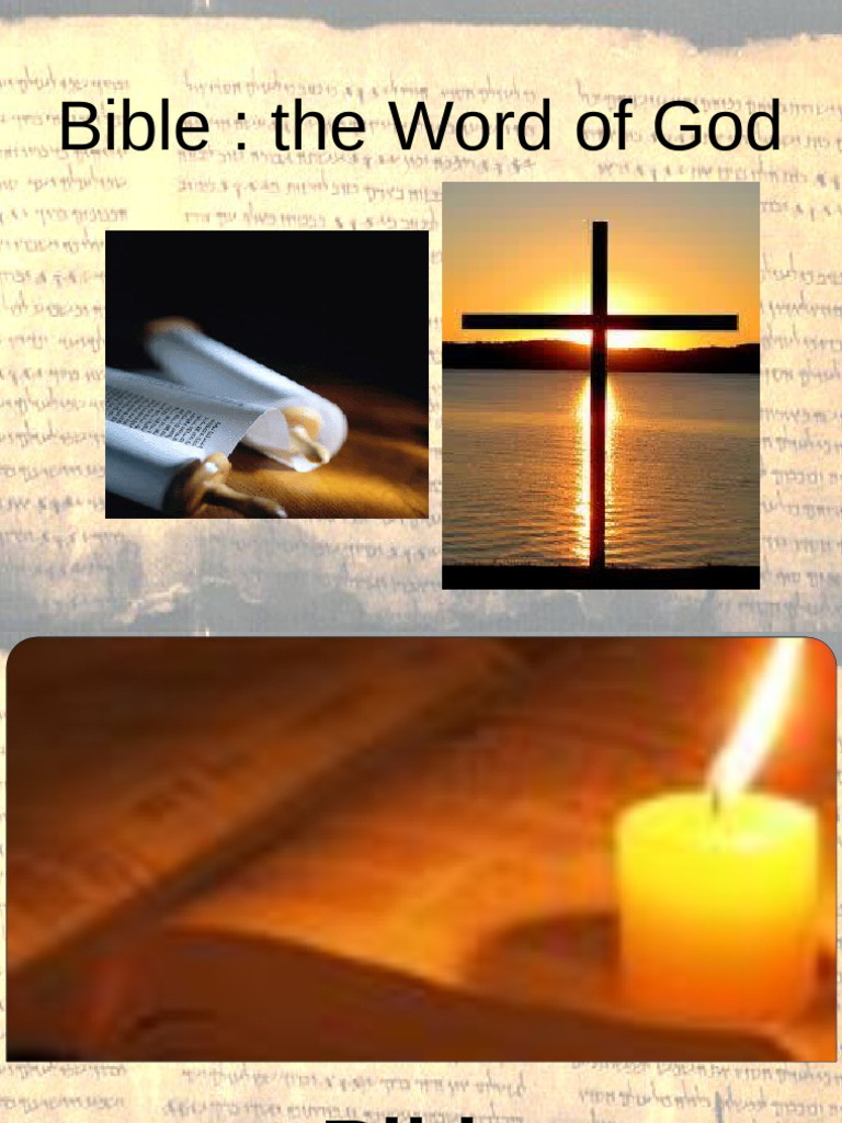 The-Bible | PDF | Bible | Writing