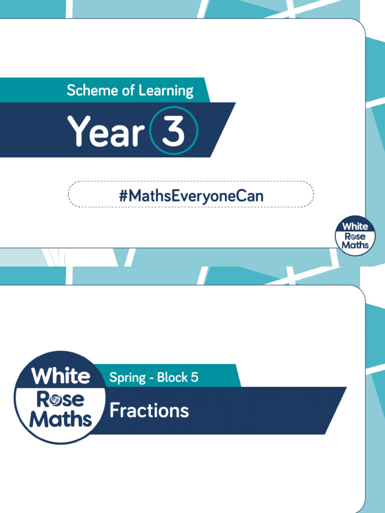 Year 3 Maths Fractions | PDF | Decimal | Mathematics