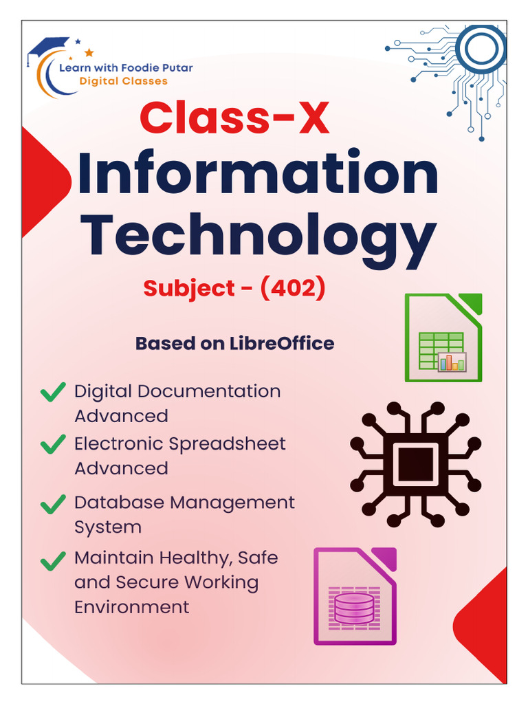 Part-B Class 10th IT (402) NCERT Solution | PDF | Relational Database | Databases