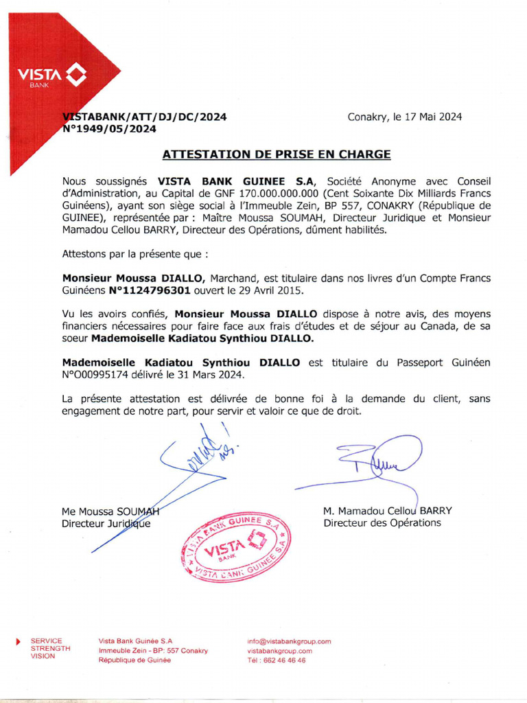 Attestation de Prise en Charge20240520 - 09435851 | PDF