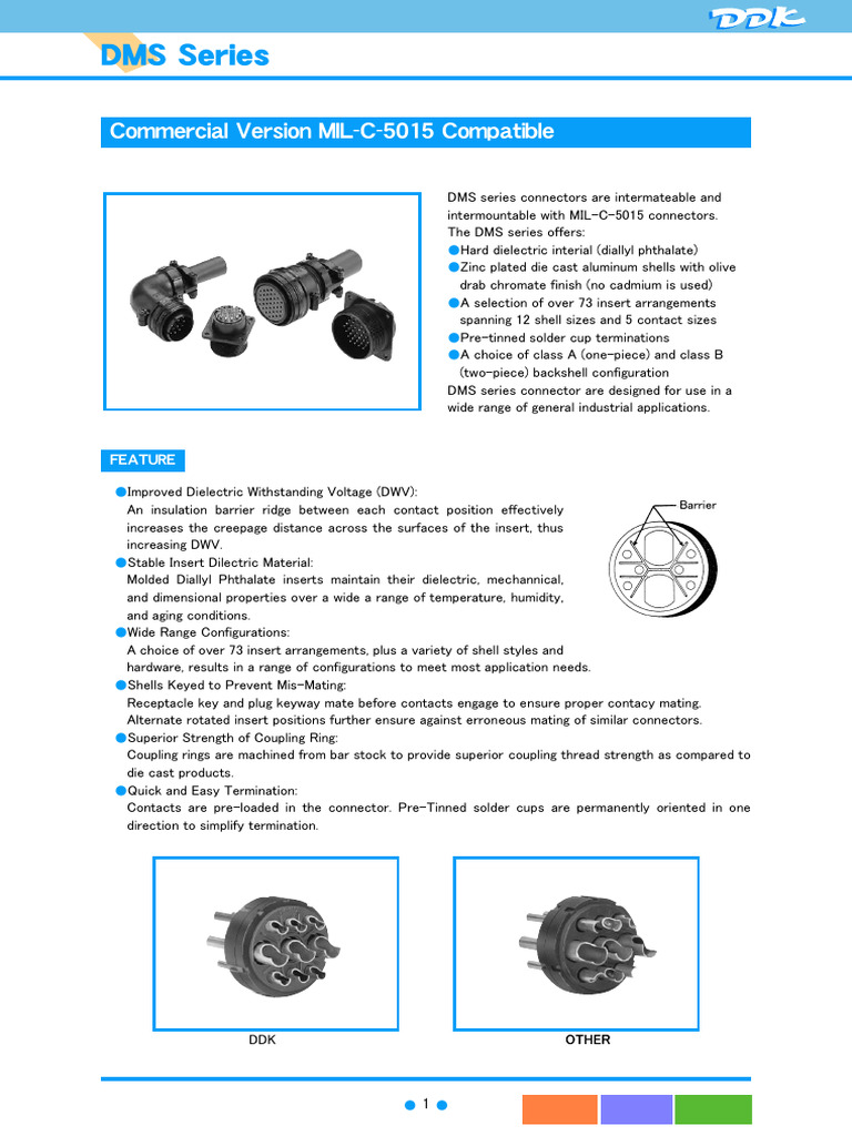 dms | PDF | Electrical Connector | Electrical Engineering