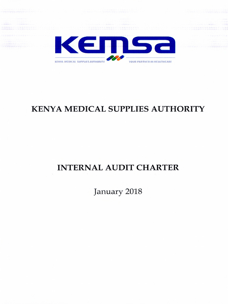Internal Audit Charter January 2018 | PDF