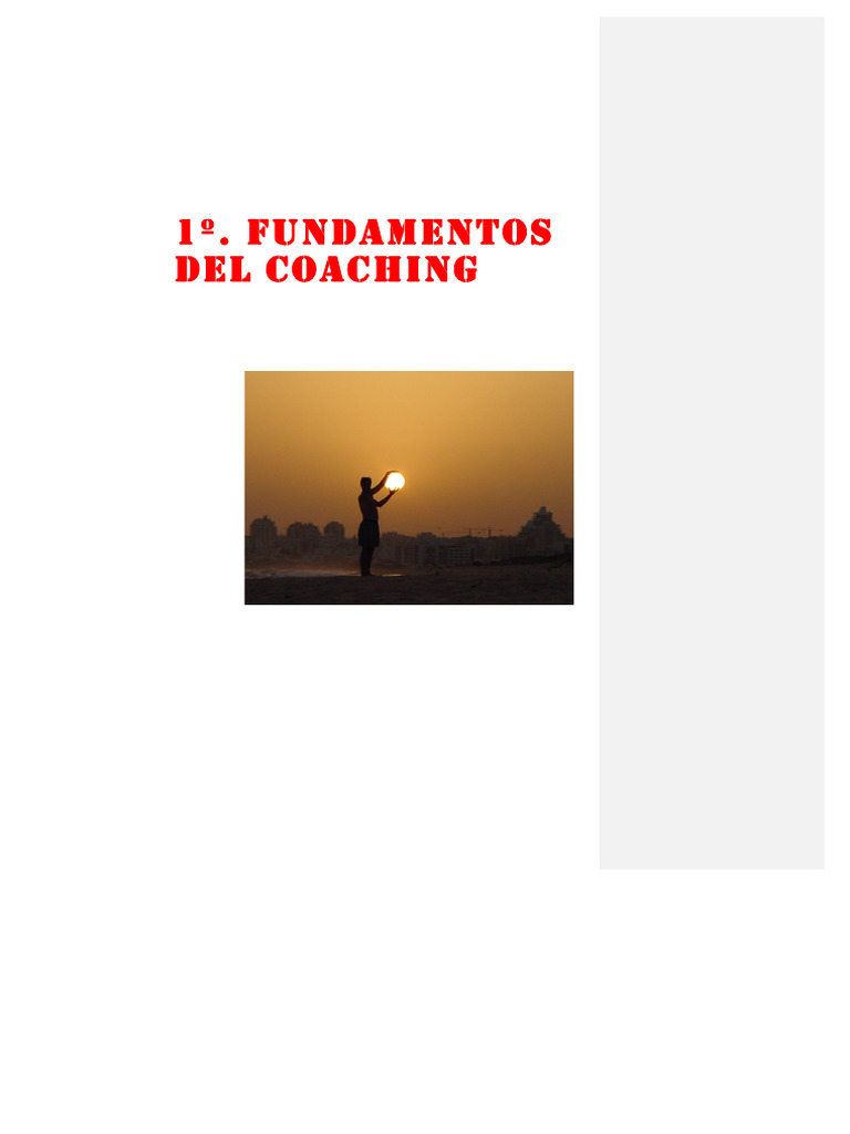 1º Fundamentos Del Coaching | PDF | Aprendizaje | Evaluación