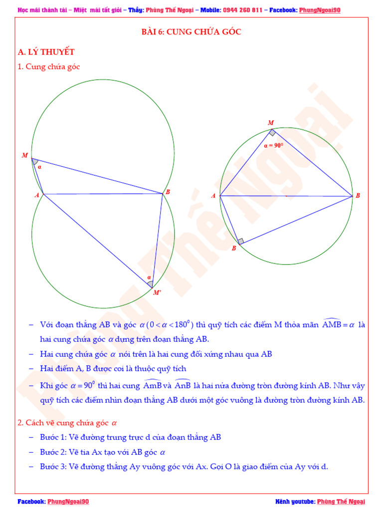 BTVN - Cung CH A Góc | PDF
