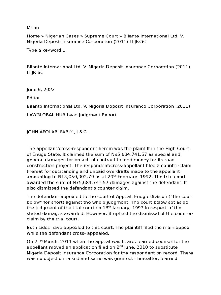 Bilante | PDF | Appeal | Offer And Acceptance