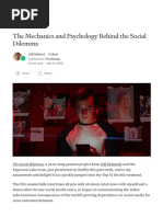 The Social Dilemma - Film Analysis | PDF | Social Networking Service ...