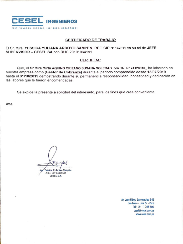 Cesel | PDF