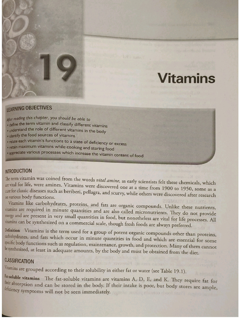 VITAMINS | PDF