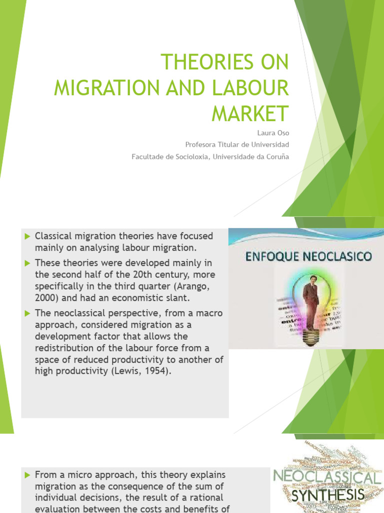 Theories On Migration and Labour Market-2-27.11.23 | PDF | Labour ...