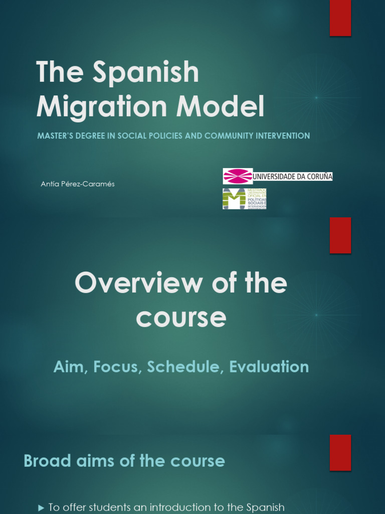 Spanish Migration Course Overview | PDF | Human Migration | Spain