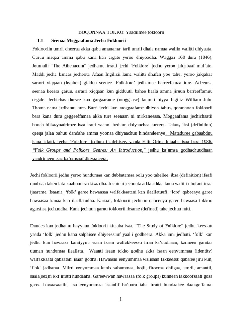 Seensa Fokloorii | PDF | Folklore | Cultural Anthropology