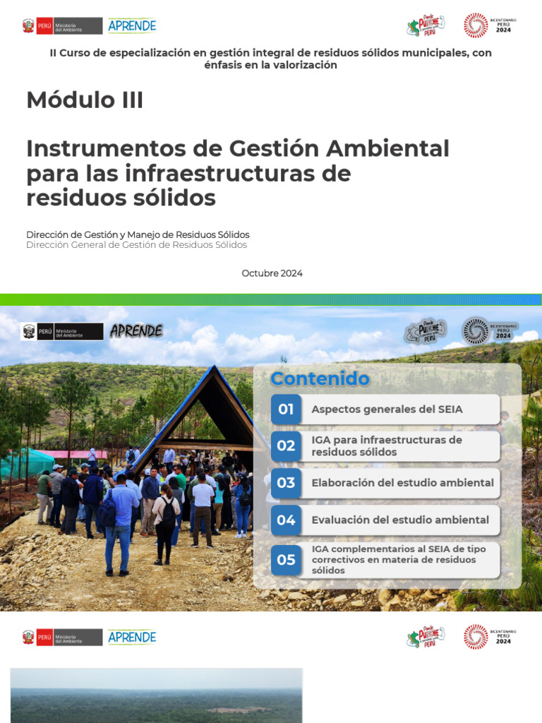 Modulo Iii Igas Irs Curso 2024 17.10.24 | PDF | Evaluación de impacto ...