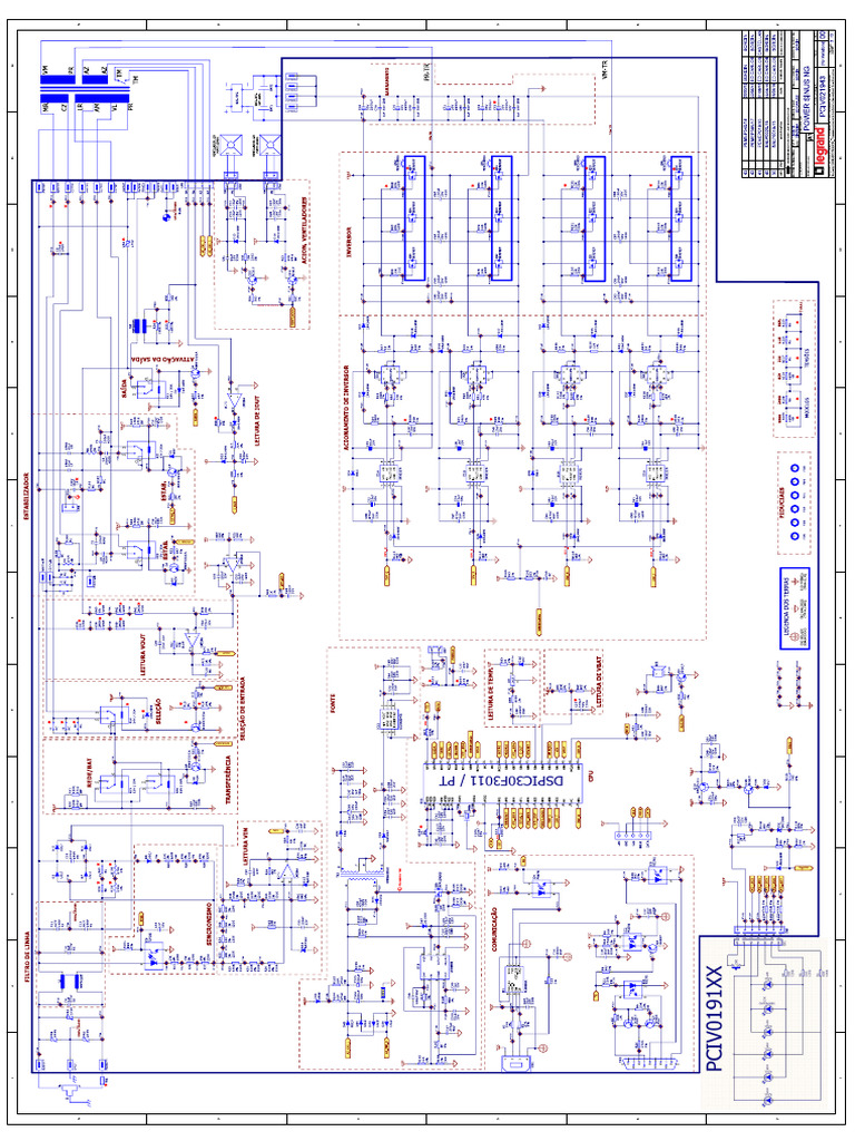 Esq Nobreak Sen PCIV0219-43 Power Sinus NG UPS3200bi | PDF