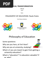 The Banking Model by Paulo Freire | PDF | Cognition | Learning