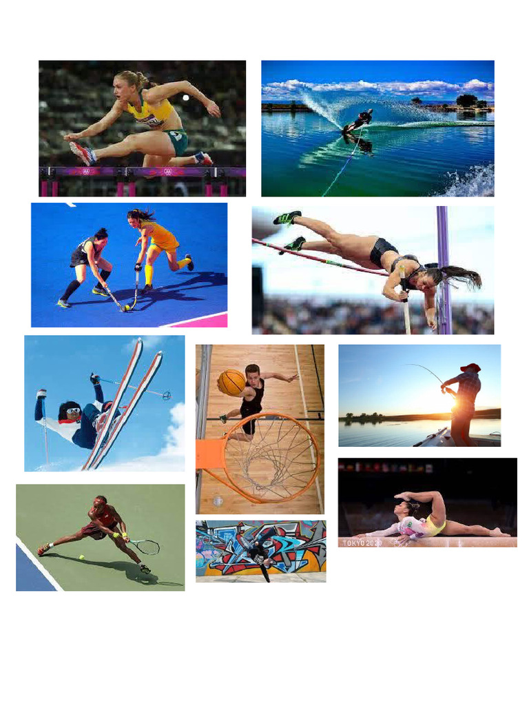 Make An A4 Mood Board With Pictures of Human Activity (PREP) | PDF
