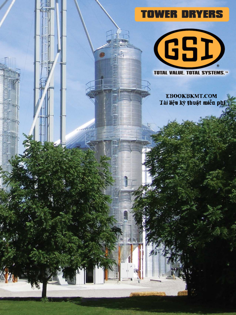 CATALOGUE - Tháp sấy - Tower dryers (GSI) | PDF | Clothes Dryer | Mechanical Engineering