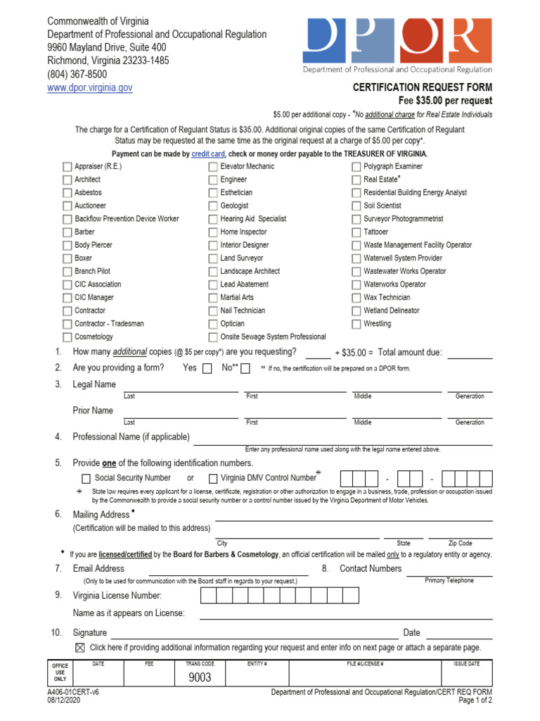 Verification Letter From and To | PDF | Department Of Motor Vehicles
