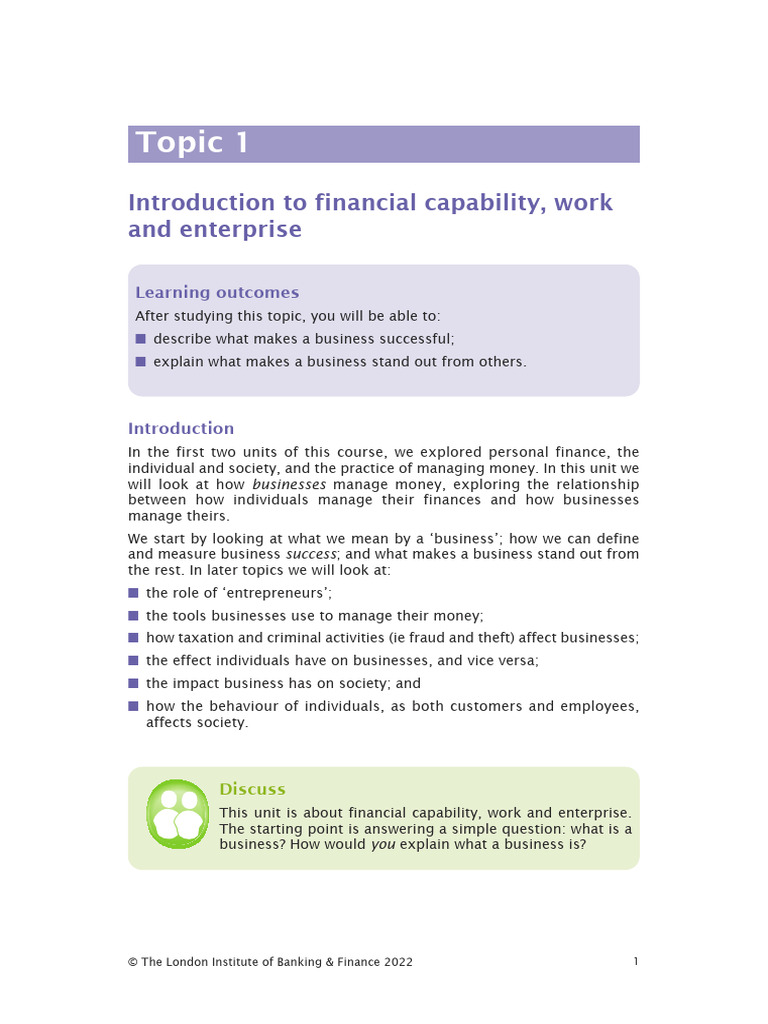 Unit 3 Topic 1 | PDF | Employment | Profit (Economics)