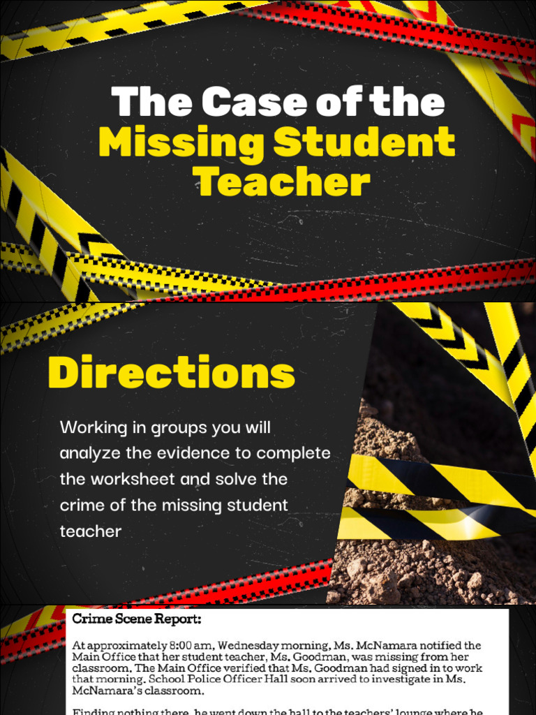 Classroom Mystery Challenge | PDF