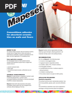 Mapegrout ME05 Technical Data Sheet | PDF | Concrete | Deep Foundation