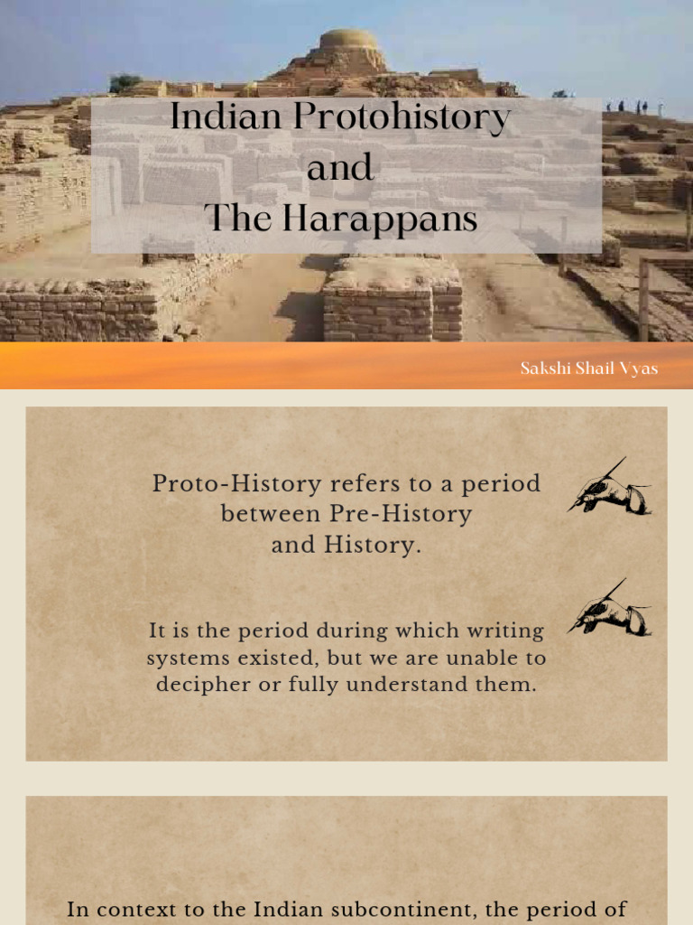 Protohistory and Harappans 2 - Compressed | PDF