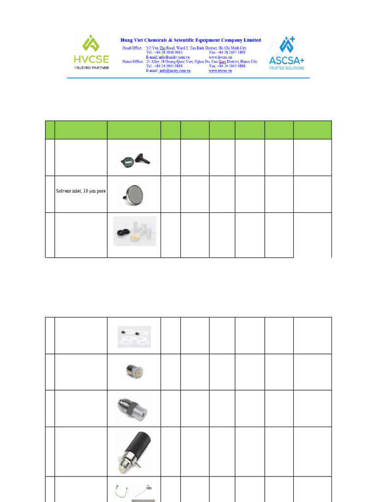 Uni-President - Supplier For HPLC | PDF | High Performance Liquid ...
