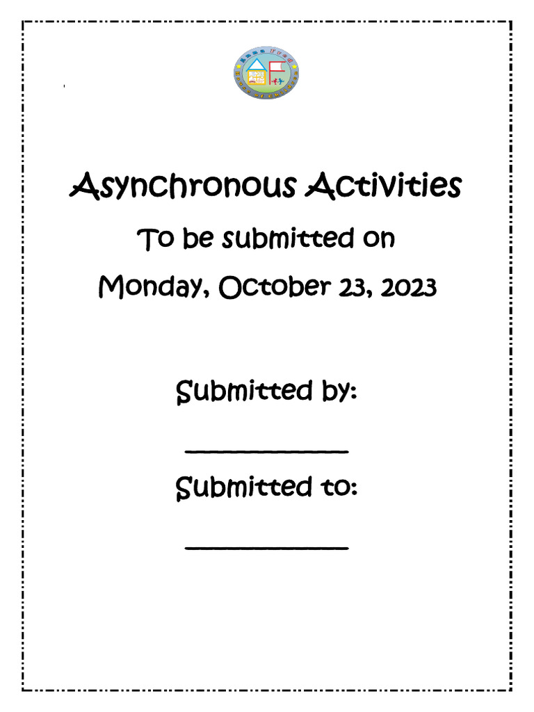Asynchronous Activities Science Math Coloring | PDF | Technology ...