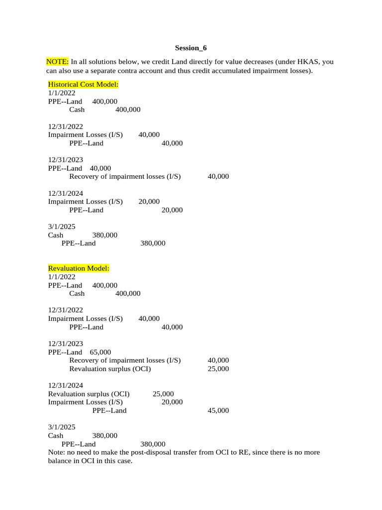 In Class Exercise Solution Session - 6 | PDF