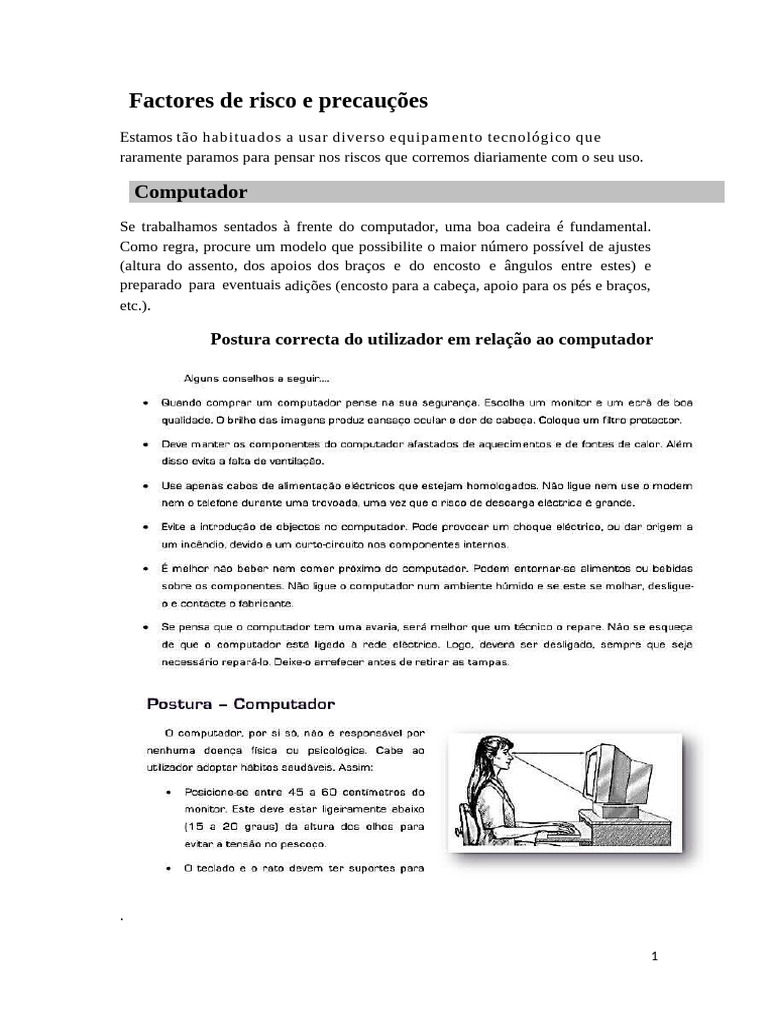 2 - Factores de risco e precauções | PDF | Celulares | Dormir