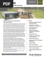 ARC-210 RT-2036 Data Sheet | PDF | Very High Frequency | Frequency ...