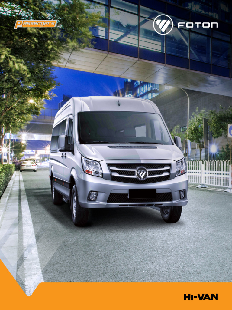 Hi VAN | PDF | Carros deportivos | Tecnología de vehículos