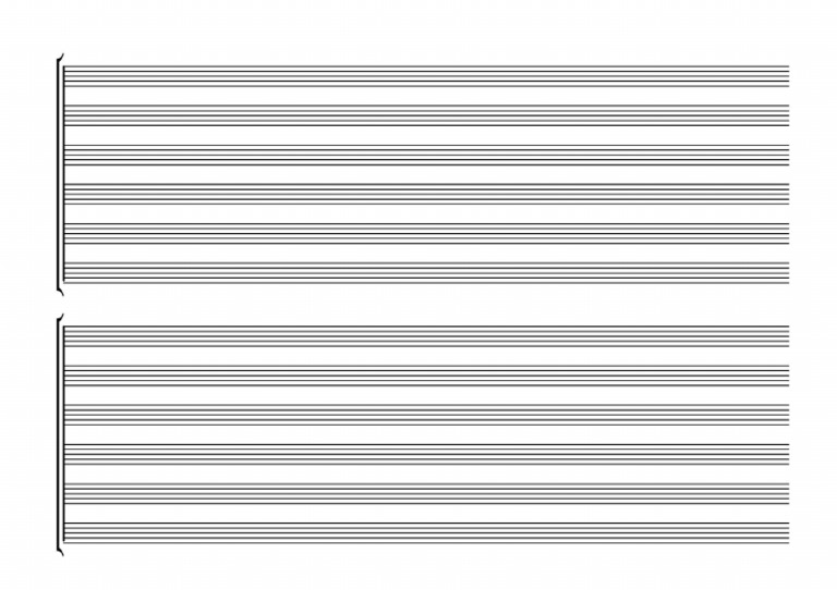 2 Sistemas de 6 Pentagramas PDF | PDF