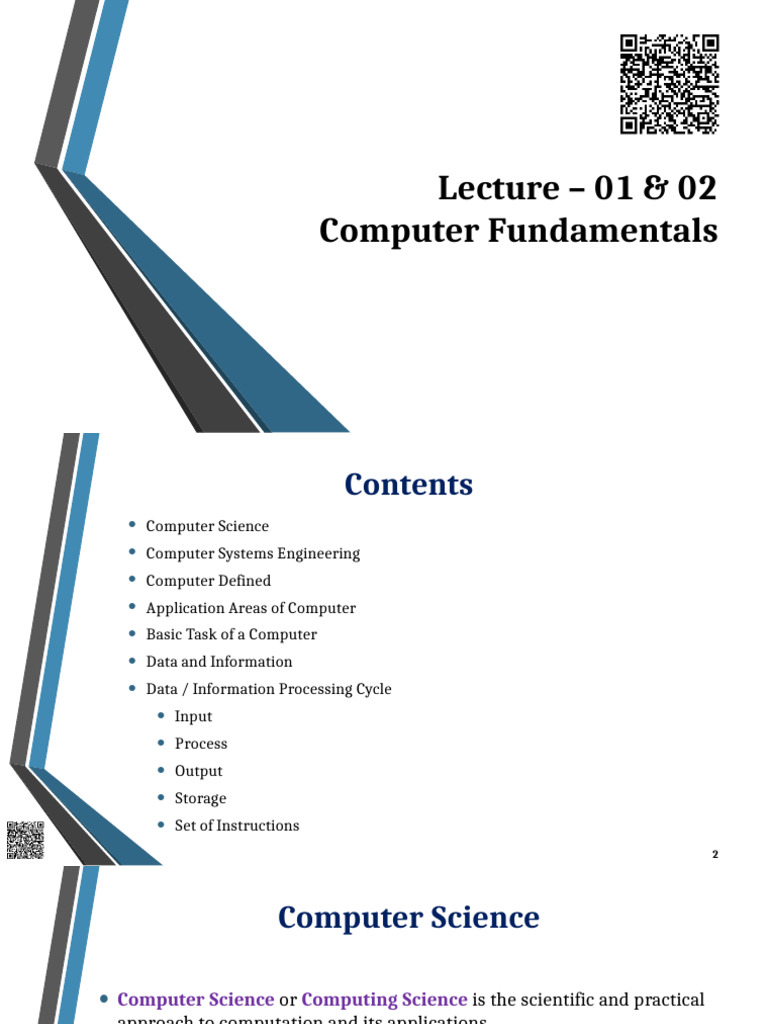 Computer Fundamentals Overview | PDF | Input/Output | Computer Data Storage