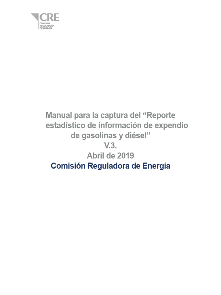 Cre-Manual Reporte Diario. Abr 2019 | PDF | Botón (Computación) | aduana