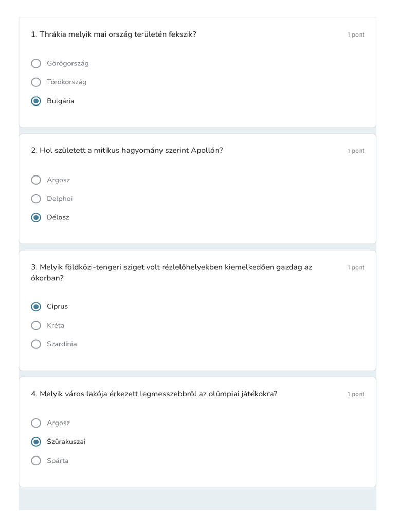 DÖNTŐ HyperQuest MEGOLDÁS | PDF