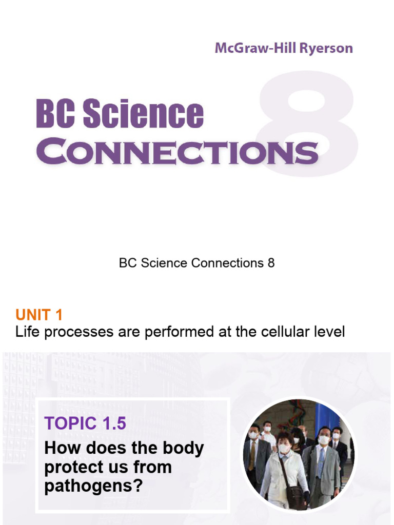 BC Science Connections 8 | PDF | Pandemic | Epidemics