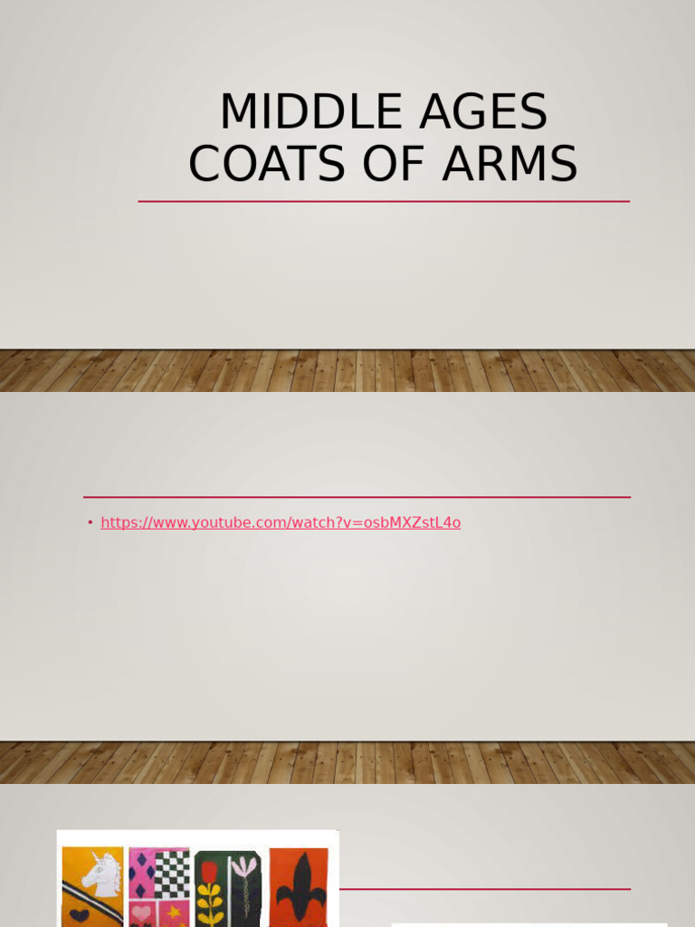 Middle Ages Coats of Arms Project | PDF