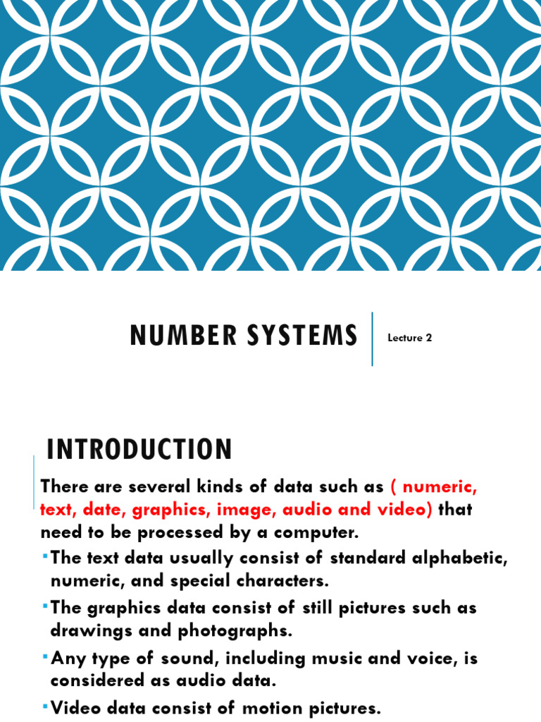2- Number system | PDF | Subtraction | Byte