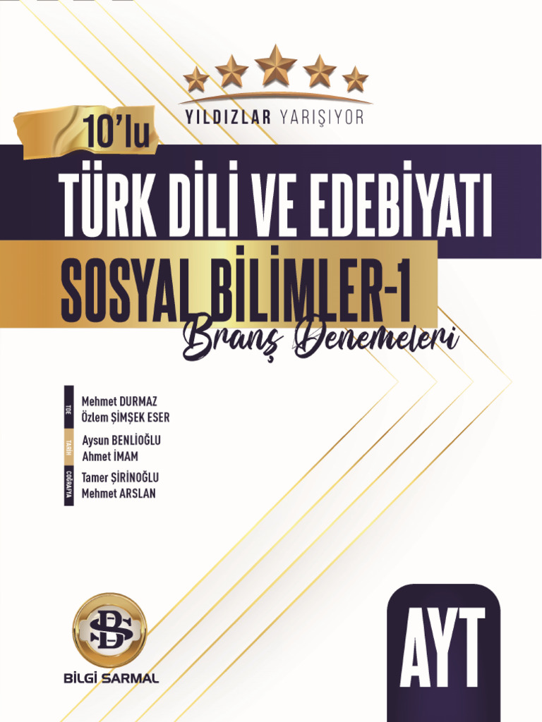 Yy Ayt 10'lu Tde Sosyal Bi̇li̇mler-1 Branş Deneme-2024 Demo | PDF